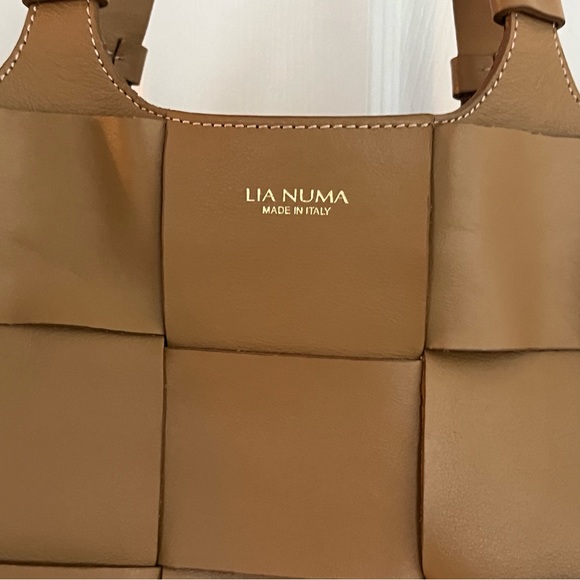 Lia Luma | Bags | Lia Luma Italian Leather Carryall In Tan | Poshmark